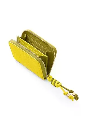 MAISON DE SABRE Grained Leather Zip Wallet
