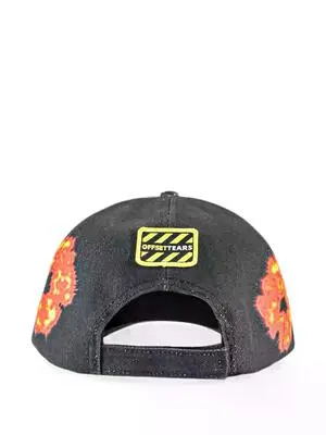 DENIM TEARS X Offset Graphic-print Baseball Cap