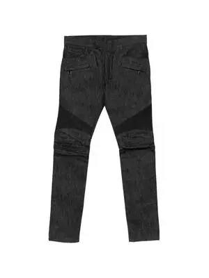 Balmain Biker Panel Jeans