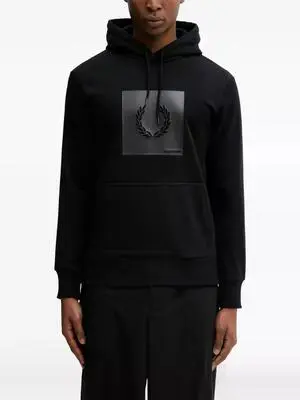 Fred Perry Logo Patch Hoodie