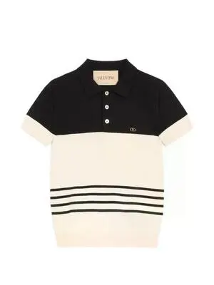 Valentino Garavani Wool Polo Shirt With Vlogo