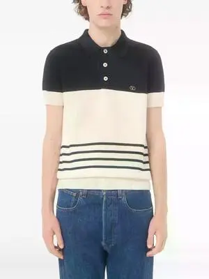 Valentino Garavani Wool Polo Shirt With Vlogo