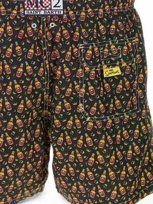 MC2 SAINT BARTH Micro-fantasy Swim Shorts