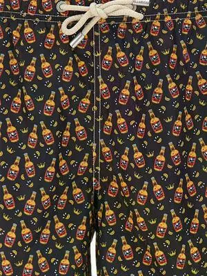 MC2 SAINT BARTH Micro-fantasy Swim Shorts
