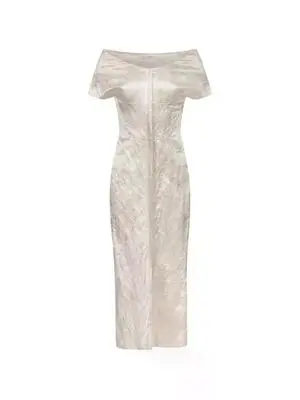 FFORME Off-shoulder Kaley Dress - Neutrals