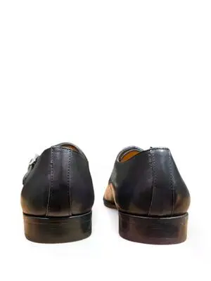 PERTINI Leather Monk Shoes