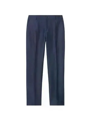 Filippa K Hugo Pressed-crease Tailored Trousers - Blue