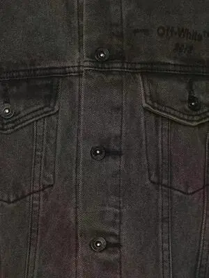 Off-White Logo-print Denim Jacket