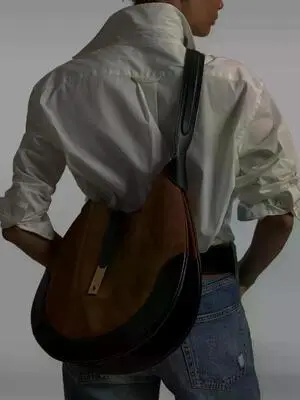 Polo Ralph Lauren Large Saddle Shoulder Bag