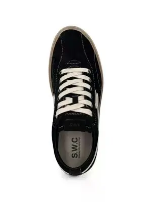 S.W.C STEPNEY WORKERS CLUB S-strike Suede Logo-patch Sneakers