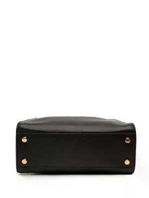 Fendi Medium Leather Peekaboo Iconic Essentially Satchel