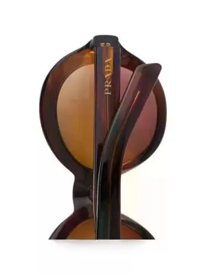 Prada Round Acetate Sunglasses
