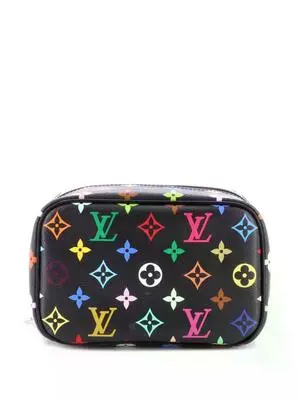 LOUIS VUITTON X Takashi Murakami Mini Pouch - Black