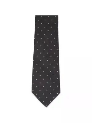 TOM FORD Polka-dot Neck Tie - Grey