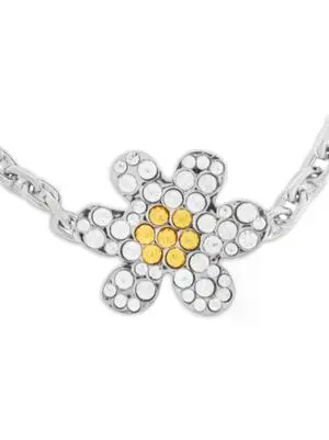 Marni Daisy Crystal-embellished Flower Bracelet