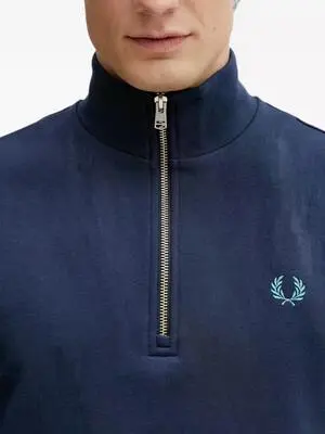 Fred Perry Quarter-zip Cotton Sweater