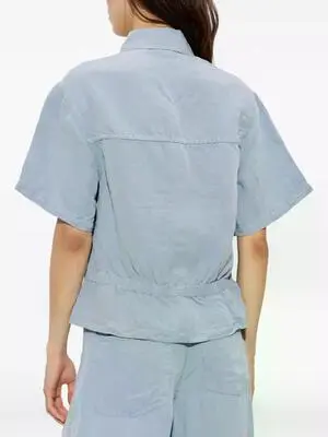 ALLSAINTS Elasticated Waist Short-sleeve Shirt