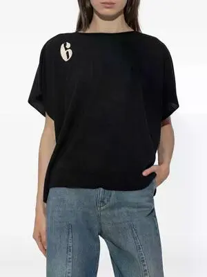 MAISON MARGIELA Wool Logo Print Sweater