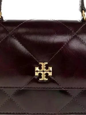 Tory Burch Mini Kira Diamond Quilt Distressed Crossbody Bag