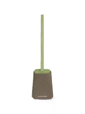 MAISON DE SABRE Grain-leather Luggage Tag - Green