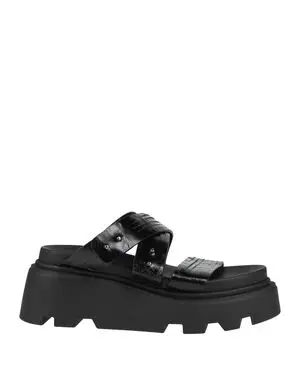 Premiata Leather Sandals With Lug Sole