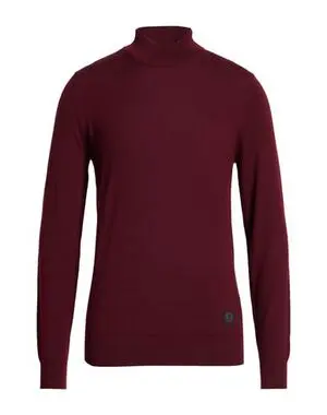 Iceberg Turtleneck Burgundy Size Wool - Red