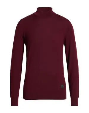 Iceberg Turtleneck Burgundy Size Wool - Red