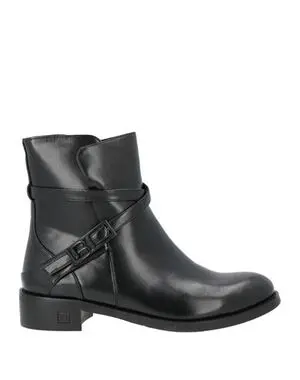 LAURA BIAGIOTTI Ankle Boots Size Rubber - Black