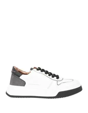ALEXANDER SMITH Leather Low-top Sneakers With Glitter Detail