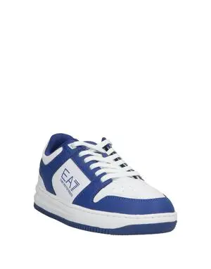 EA7 Two-tone Lace-up Low-top Sneakers - Blue