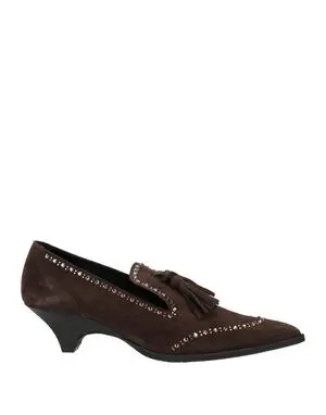 RAS Suede Loafers With Embellishments