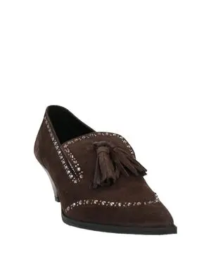 RAS Suede Loafers With Embellishments