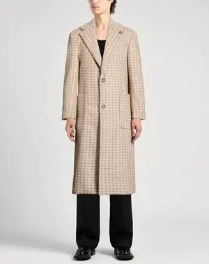 TAKESHY KUROSAWA Coat Size Wool, Polyester - Beige