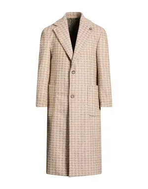 TAKESHY KUROSAWA Coat Size Wool, Polyester - Beige
