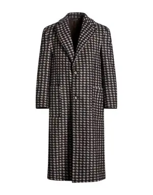TAKESHY KUROSAWA Single-breasted Houndstooth Coat
