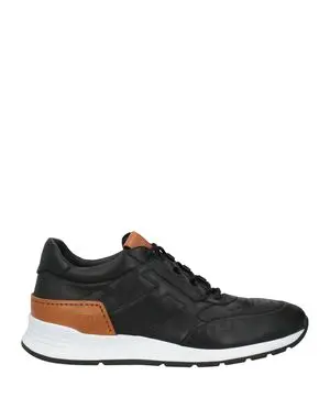 TOD'S Leather Low-top Sneakers - Black