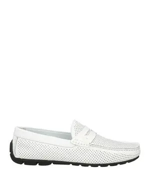 BALDININI Leather Perforated Loafers