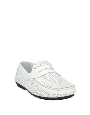 BALDININI Leather Perforated Loafers