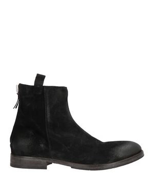 Moma Leather Ankle Boots - Black