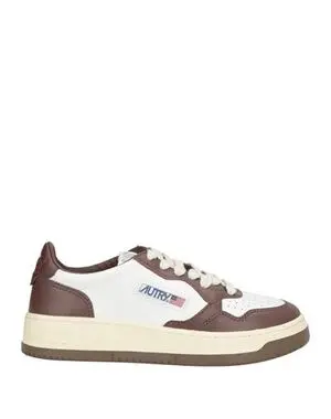AUTRY Sneakers Leather, Two-tone, Low-top - Brown