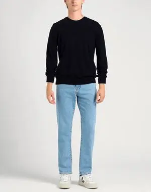 Altea Virgin Wool Crewneck Sweater - Blue