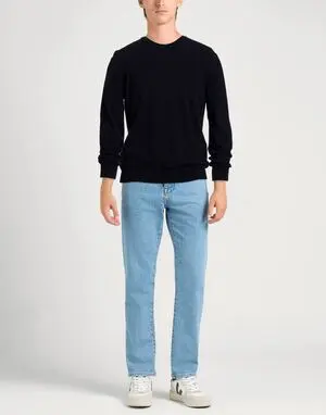 Altea Virgin Wool Crewneck Sweater - Blue