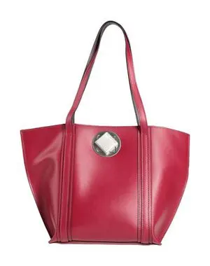 CERRUTI 1881 Cow Leather Shoulder Bag - Red