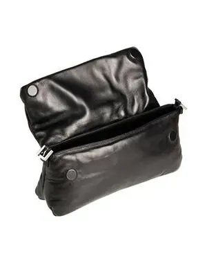 By Far Lambskin Leather Crossbody Bag With Flap