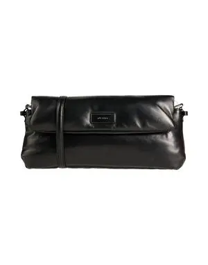 By Far Lambskin Leather Crossbody Bag With Flap