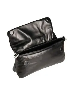 By Far Lambskin Leather Crossbody Bag With Flap
