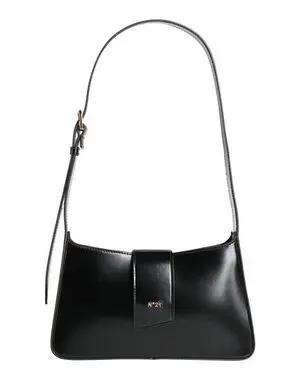 N°21 Shoulder Bag Leather - Black