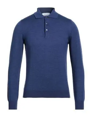 GRAN SASSO Sweater Size Virgin Wool - Blue