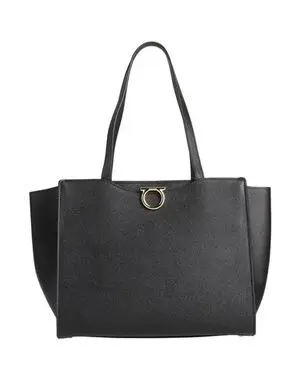 FERRAGAMO Handbag Leather - Black