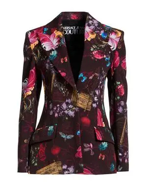 Versace Blazer Size Polyester, Elastane